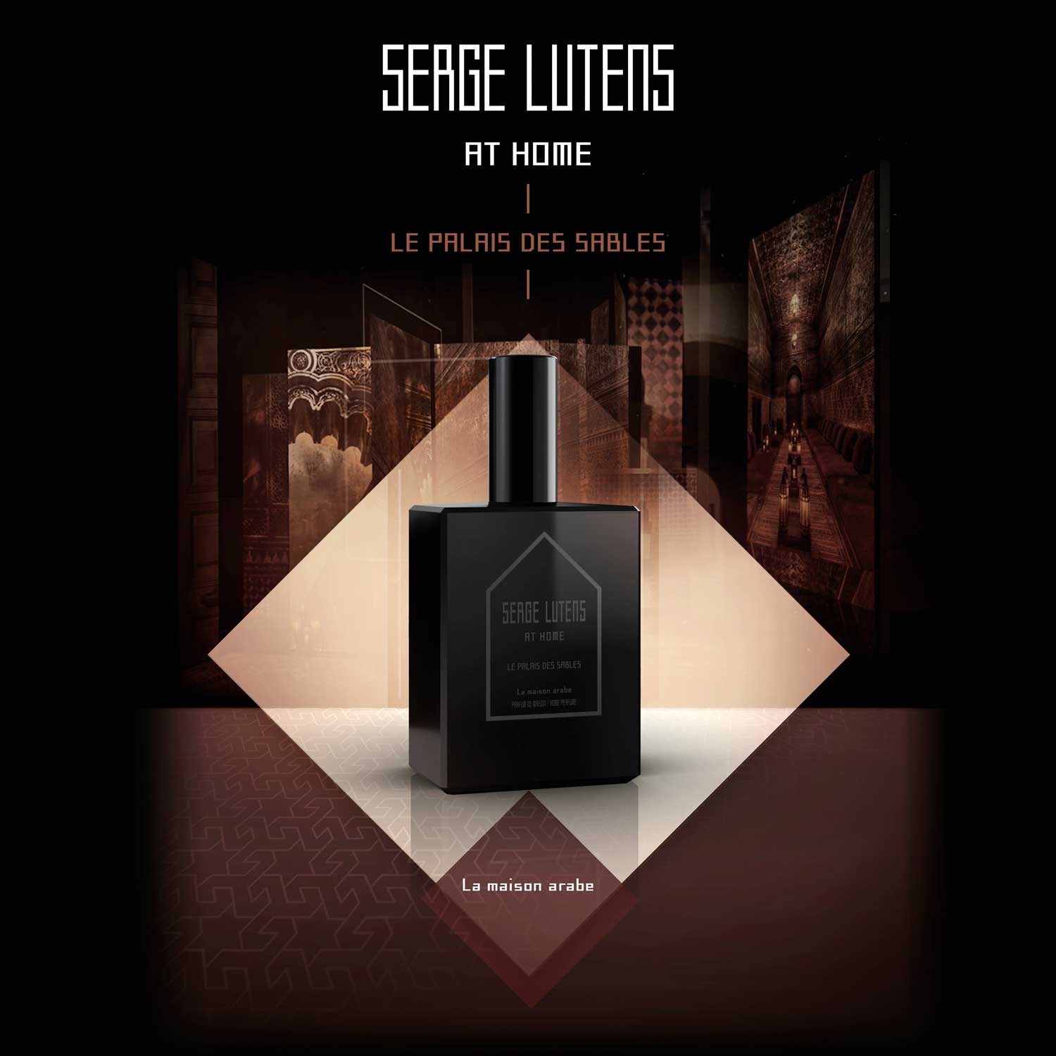 Home spray - Le palais des sables - The Arab house 室內香氛噴霧 – 沙礫宮殿 – 阿拉伯宅邸 | Serge Lutens
